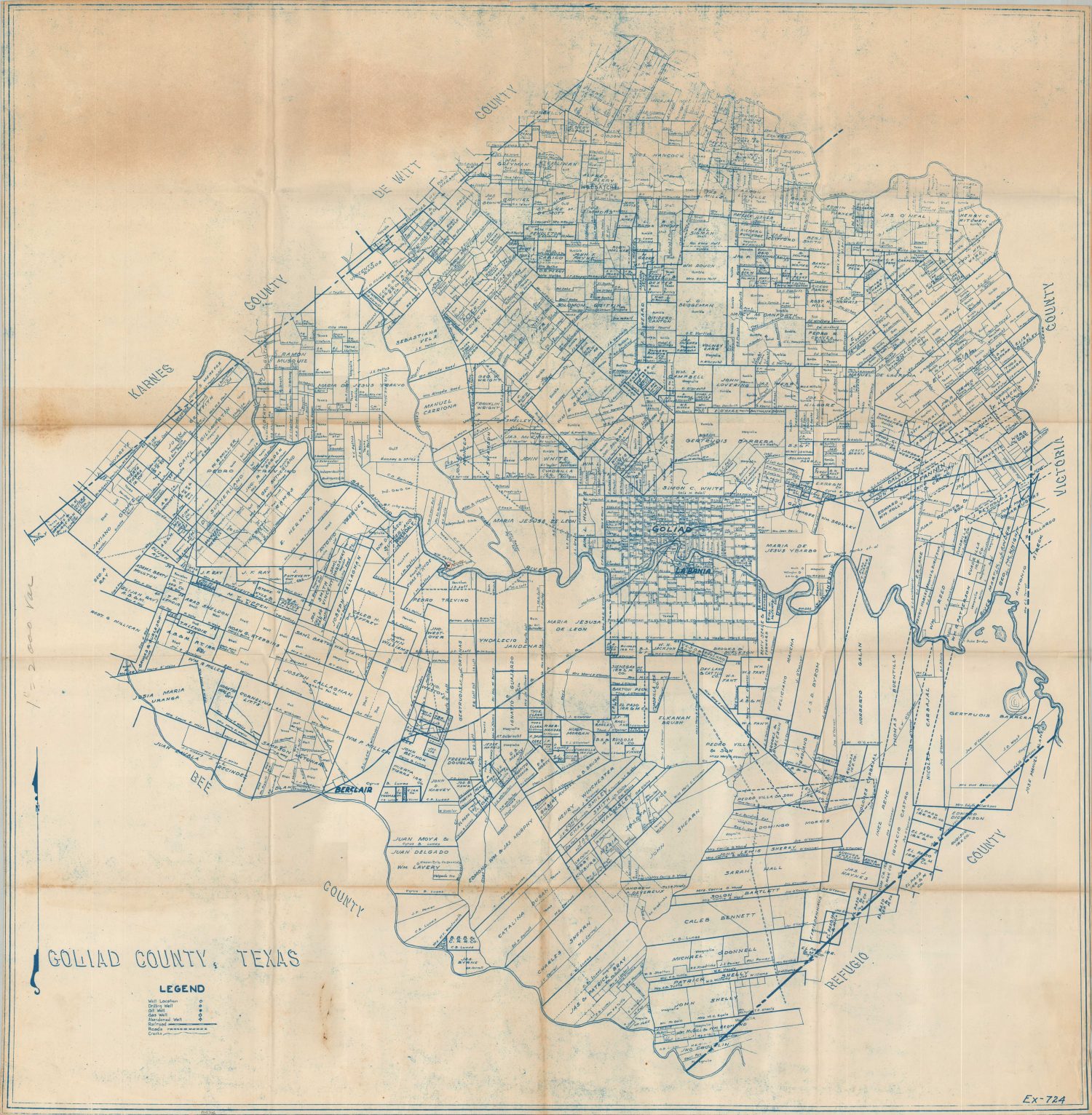 Goliad County, Texas - Curtis Wright Maps
