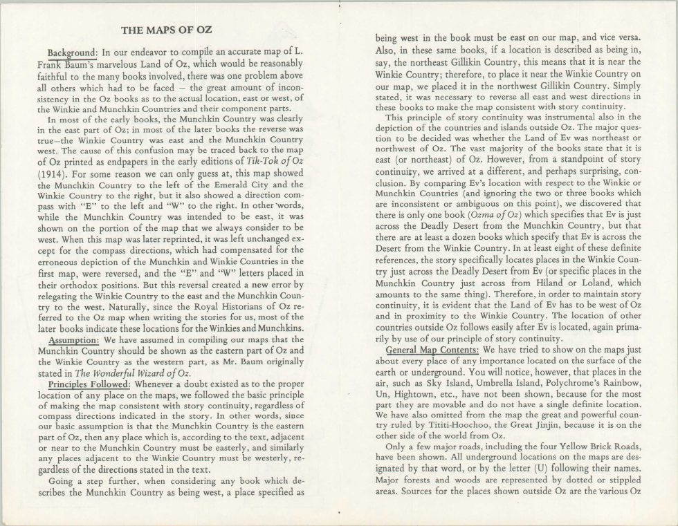 The Marvelous Land of Oz and The Magical Countries Surrounding Oz ...