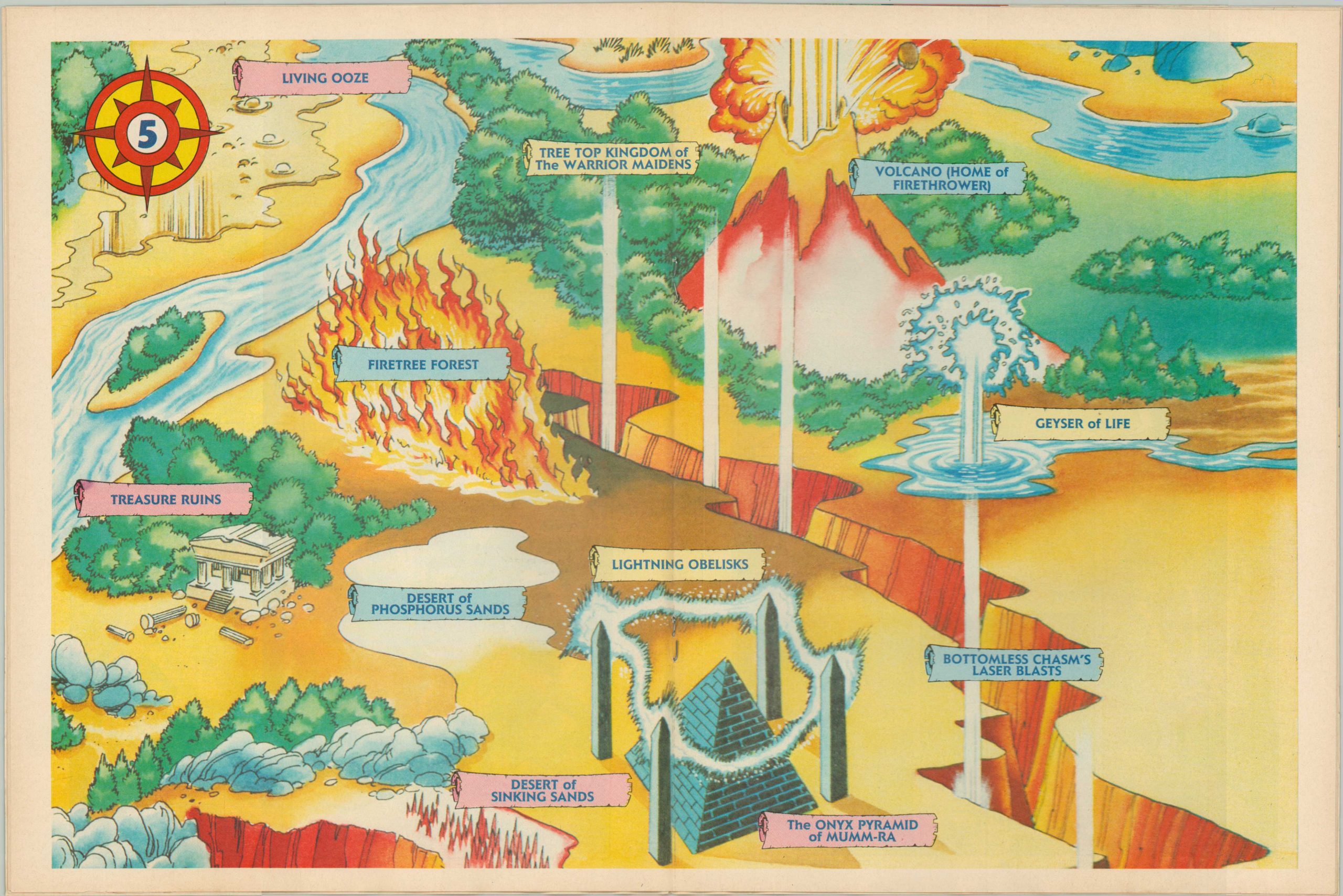 [Map of the Third Earth] - Curtis Wright Maps