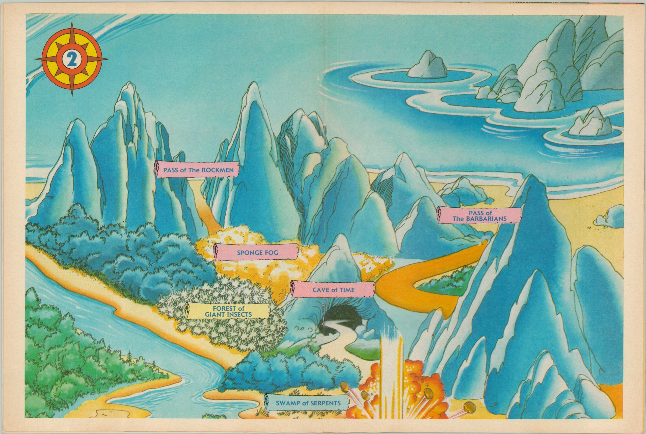 [Map of the Third Earth] - Curtis Wright Maps