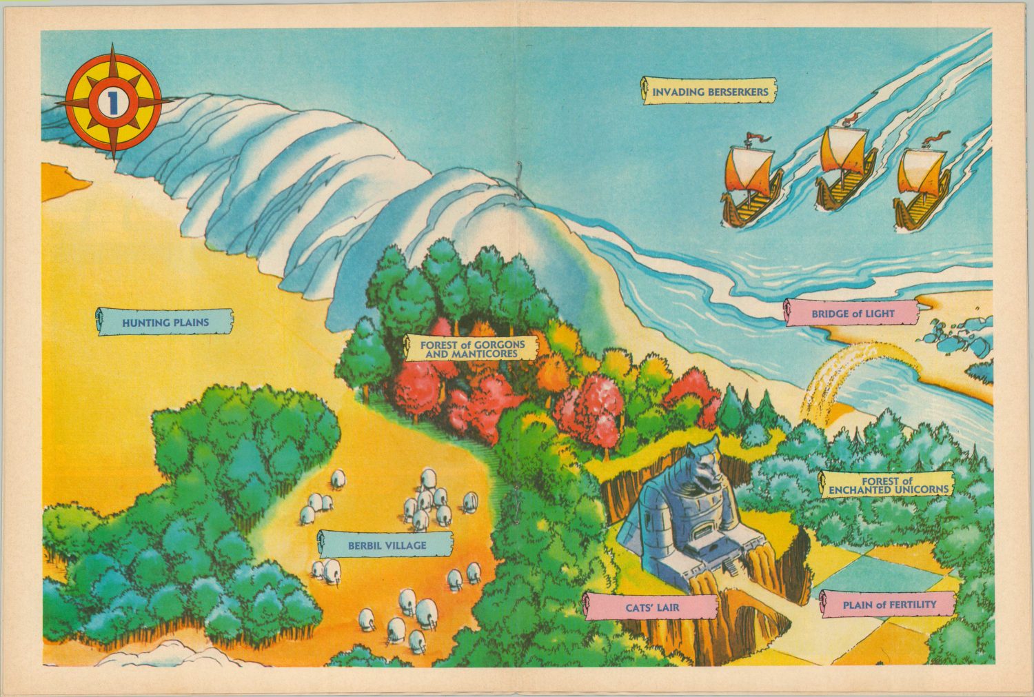 [Map of the Third Earth] - Curtis Wright Maps