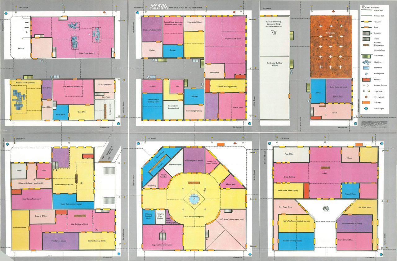 [Marvel Super Heroes Campaign Map] - Curtis Wright Maps