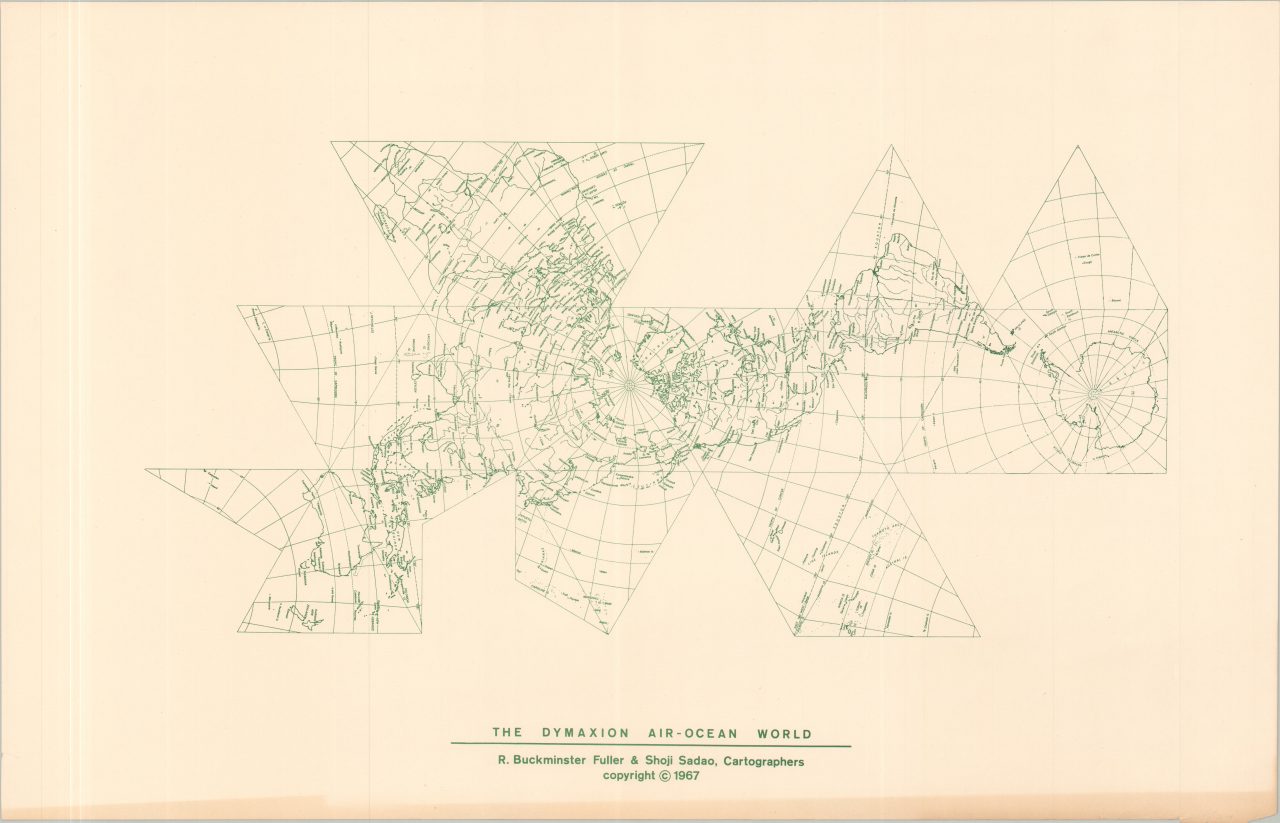 The Dymaxion Air-Ocean World [and] Fuller Projective Transformation ...
