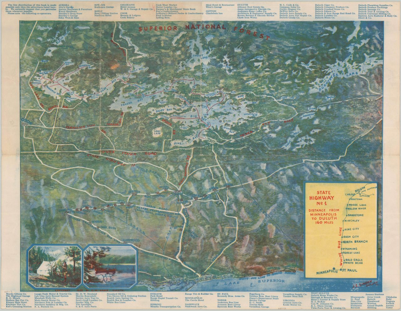 Superior National Forest - Curtis Wright Maps