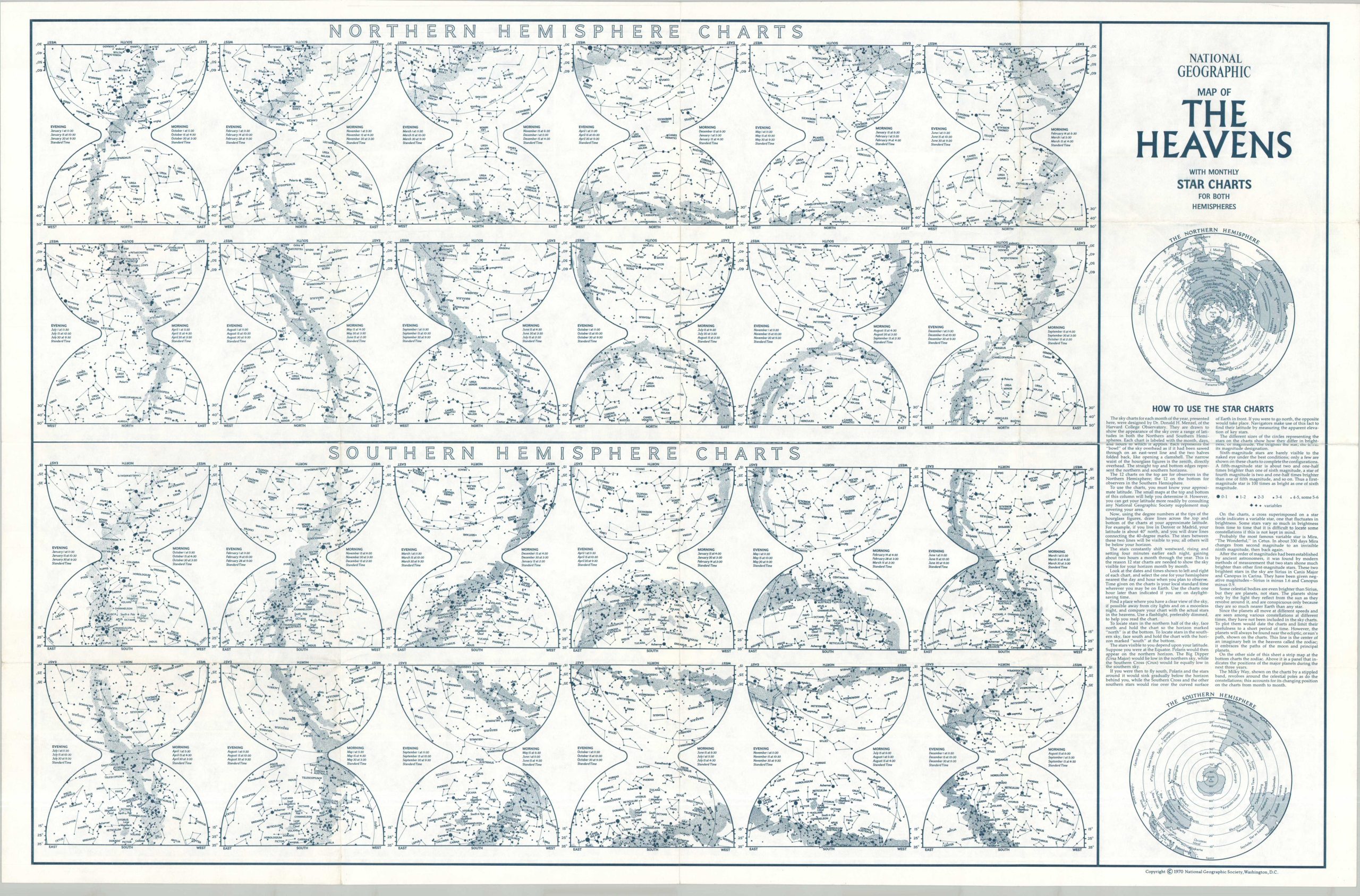 The Heavens - Curtis Wright Maps