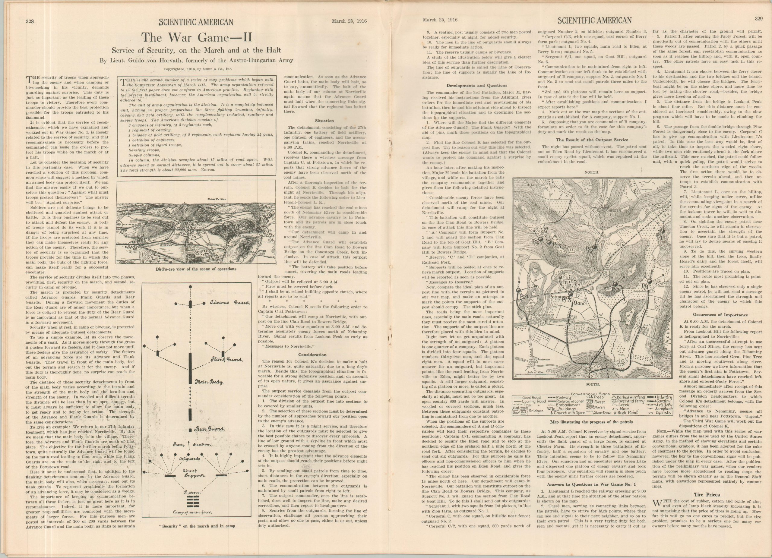 Scientific American - THE WAR GAME II - Curtis Wright Maps