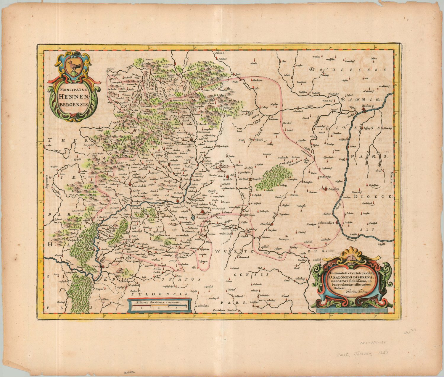 Principatus Hennenbergensis - Curtis Wright Maps