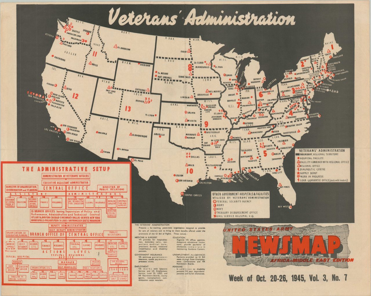 Veterans Administration - Curtis Wright Maps