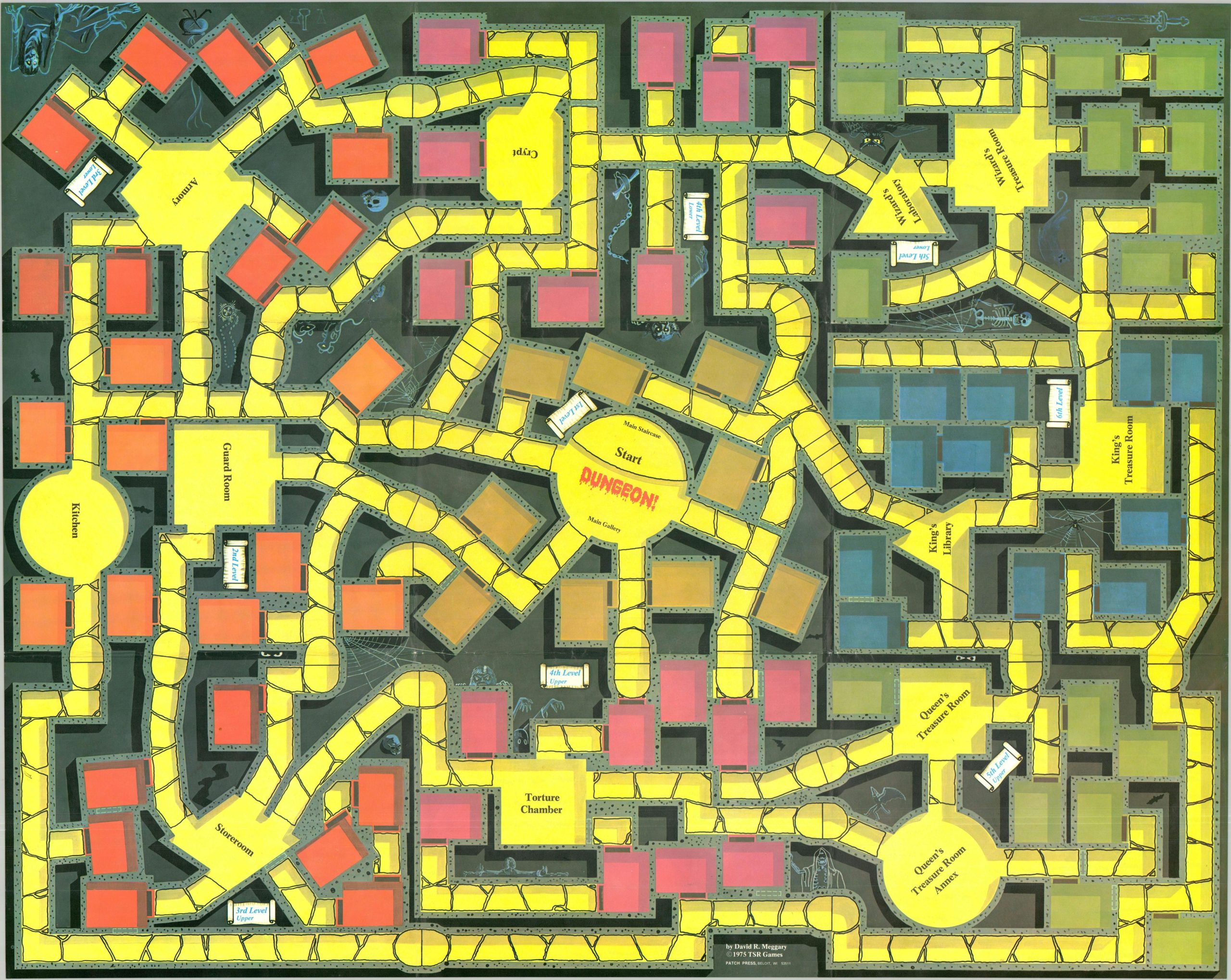 Dungeon! - Curtis Wright Maps