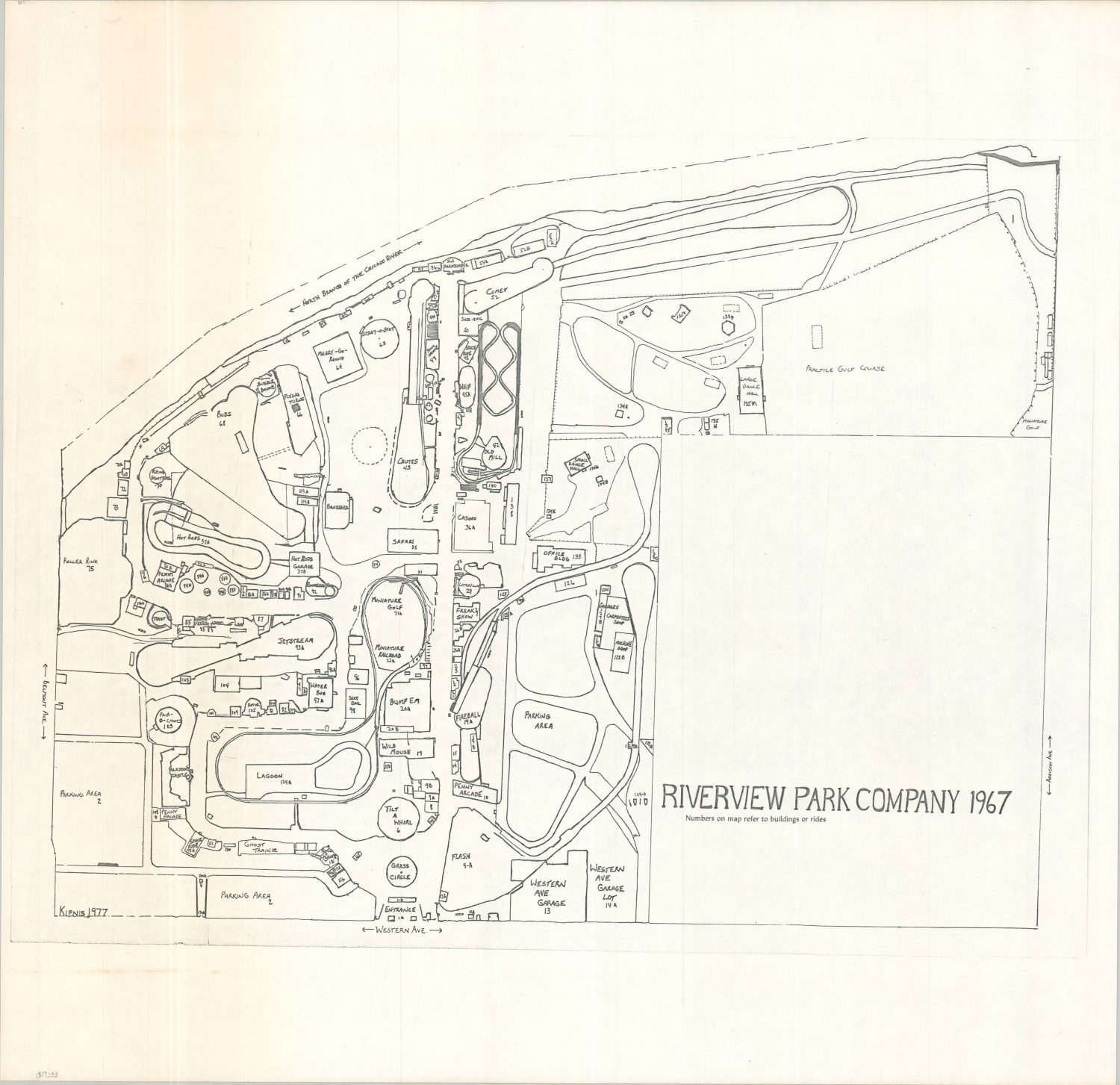 Riverview Park Company 1967 - Curtis Wright Maps