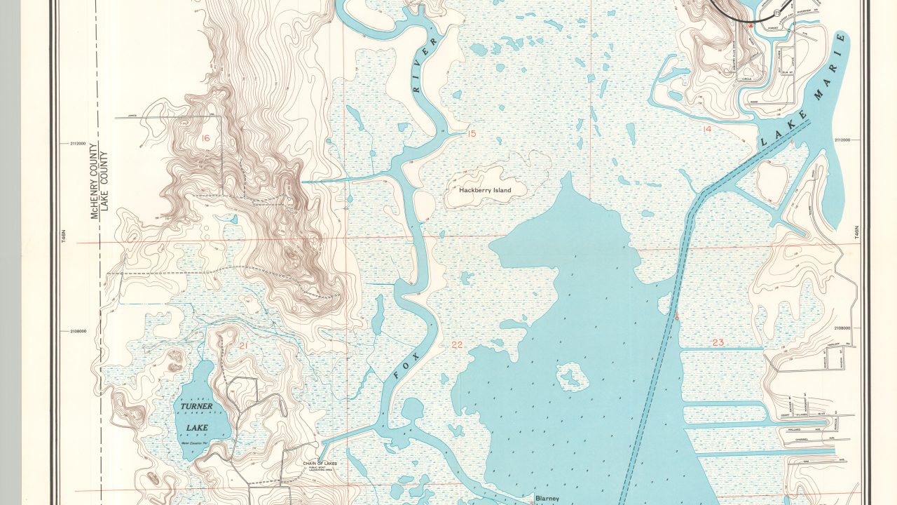 [Illinois Chain O' Lakes Region Maps] - Curtis Wright Maps