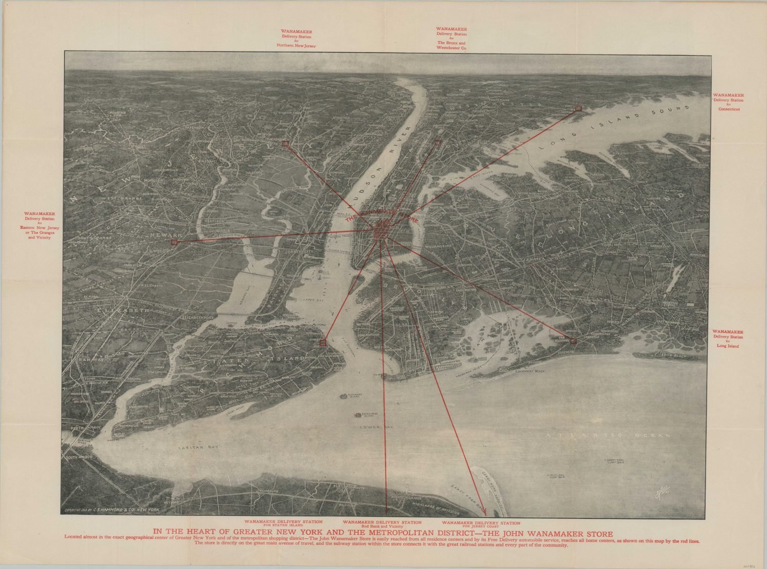 In the Heart of Greater New York and the Metropolitan District - the ...