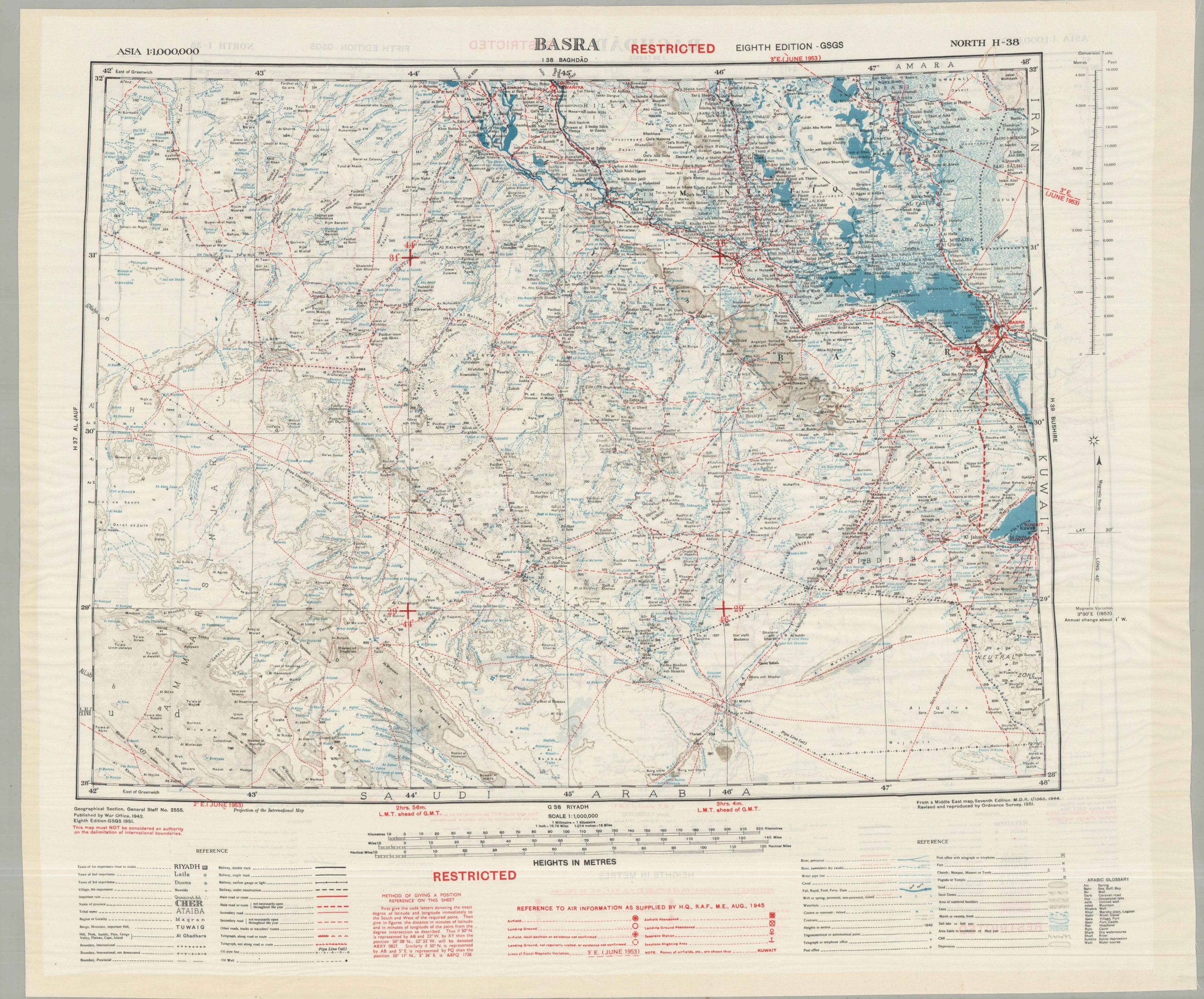 [Fabric Map of Basra (North H-38) and Baghdad (North I-38)] - Curtis ...