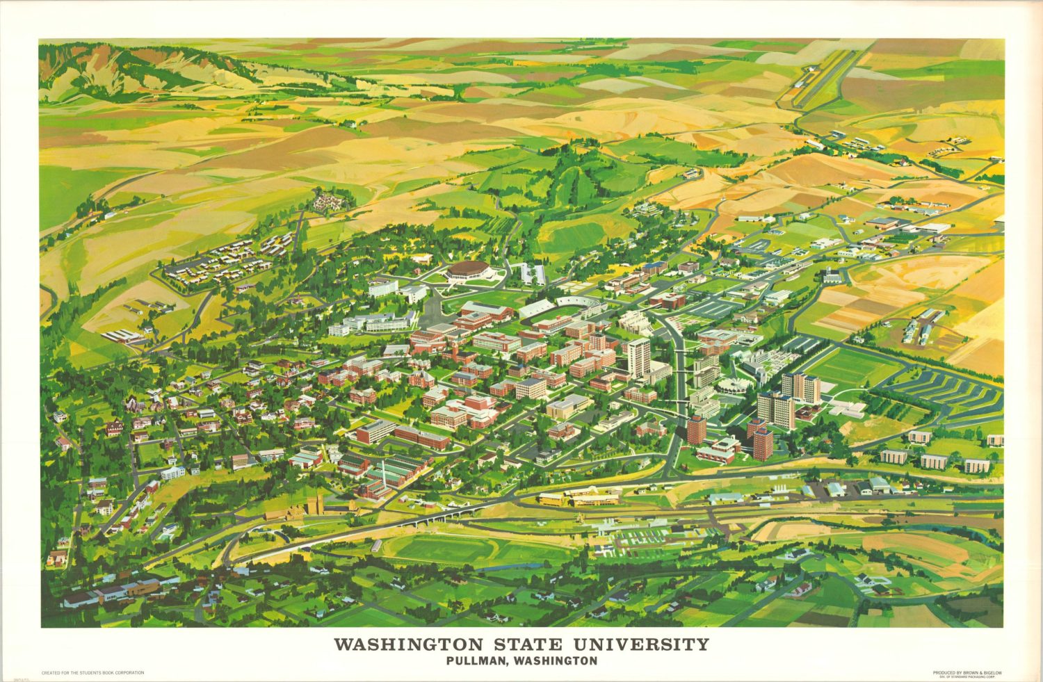 Washington State University Pullman, Washington - Curtis Wright Maps