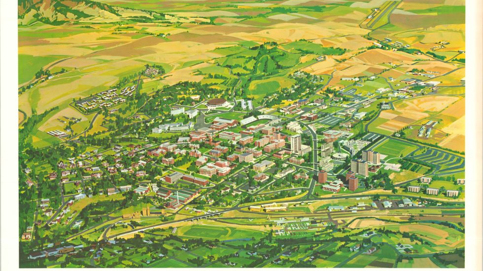 Washington State University Pullman, Washington - Curtis Wright Maps