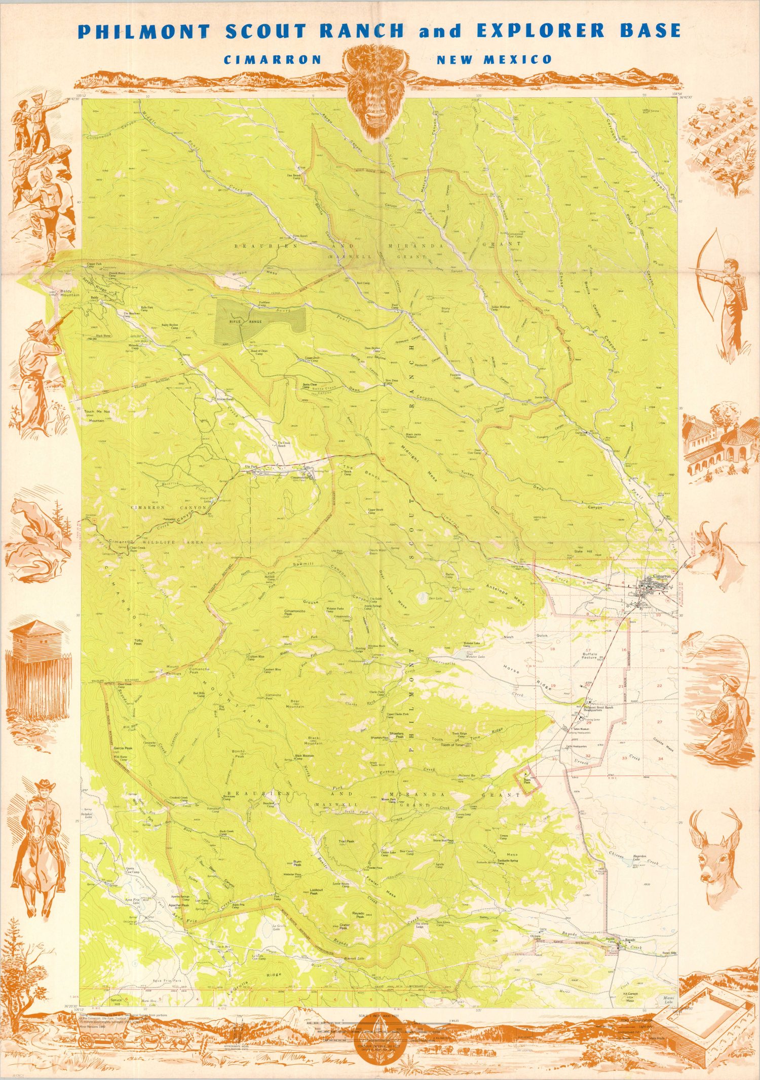 Philmont Scout Ranch and Explorer Base Cimarron New Mexico - Curtis ...