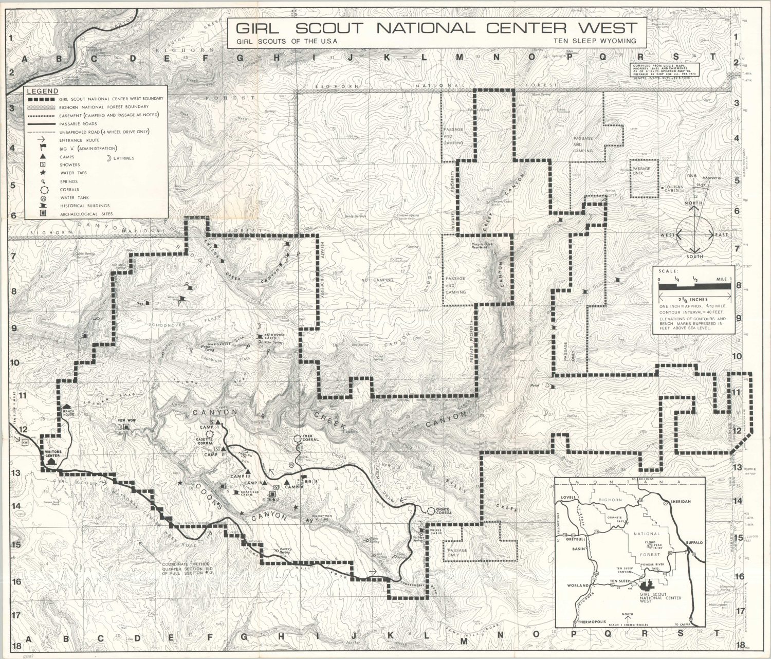 Girl Scout National Center West - Curtis Wright Maps