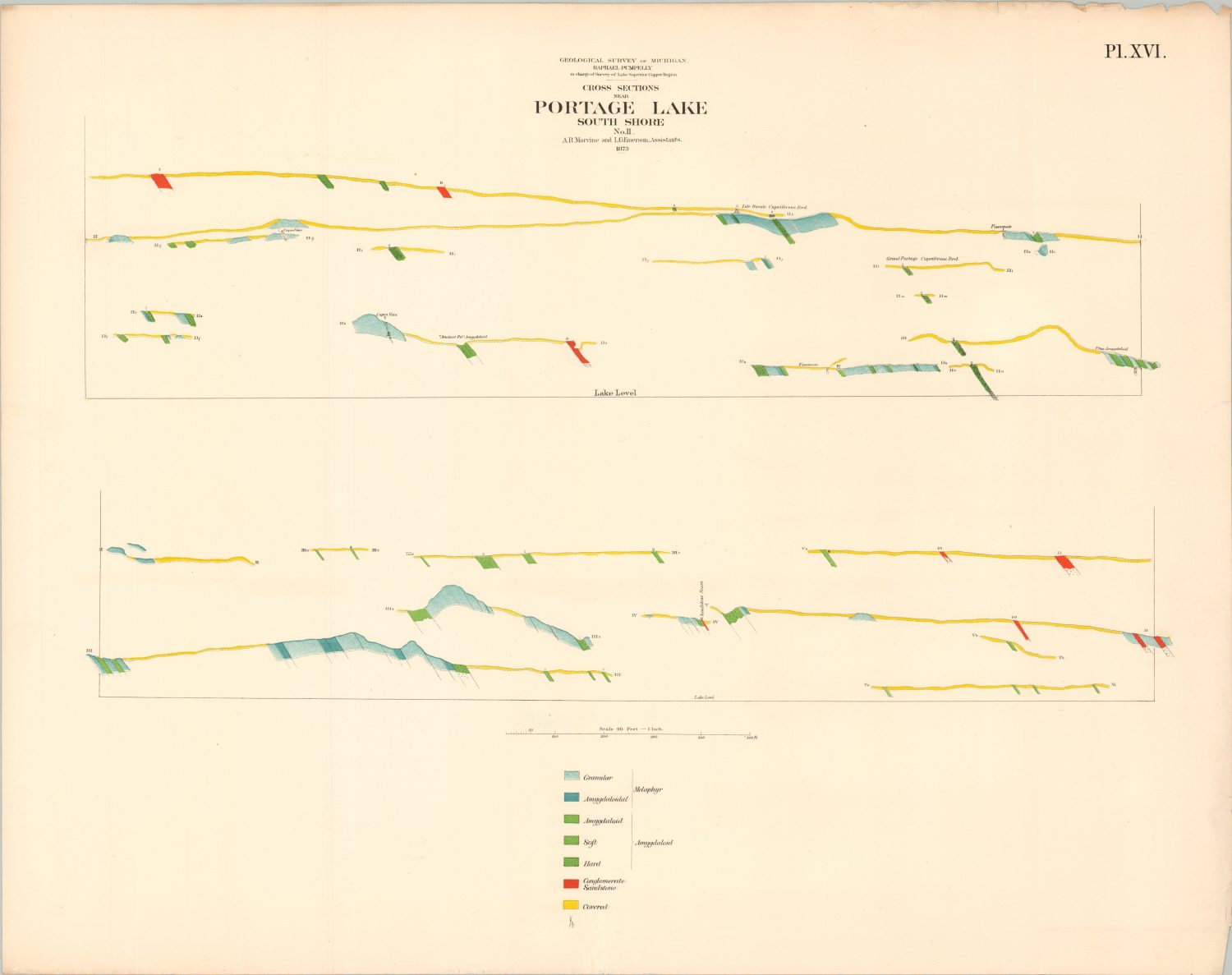 Geological Survey of Michigan Atlas Accompanying Reports on Upper ...
