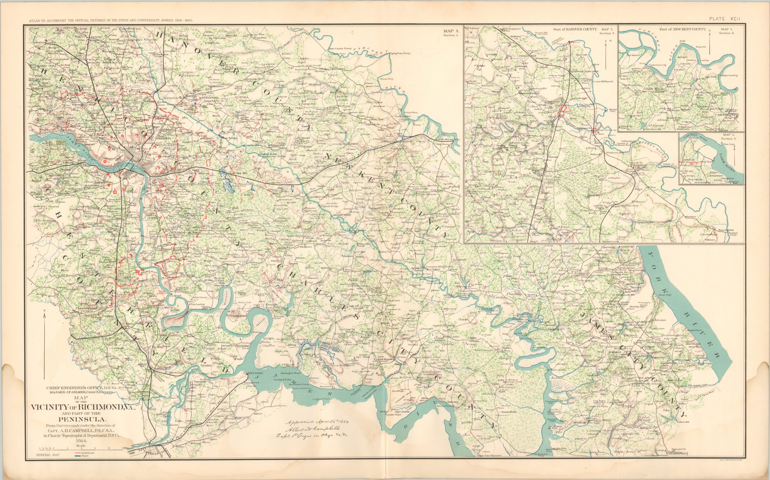 Map Of Richmond Va Area
