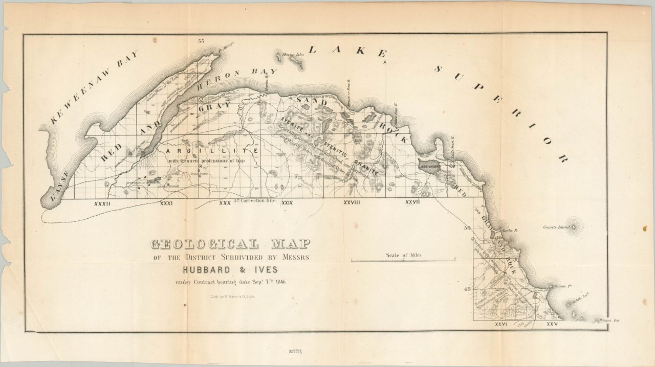 [Geologic Maps of Michigan's Upper Peninsula] - Curtis Wright Maps