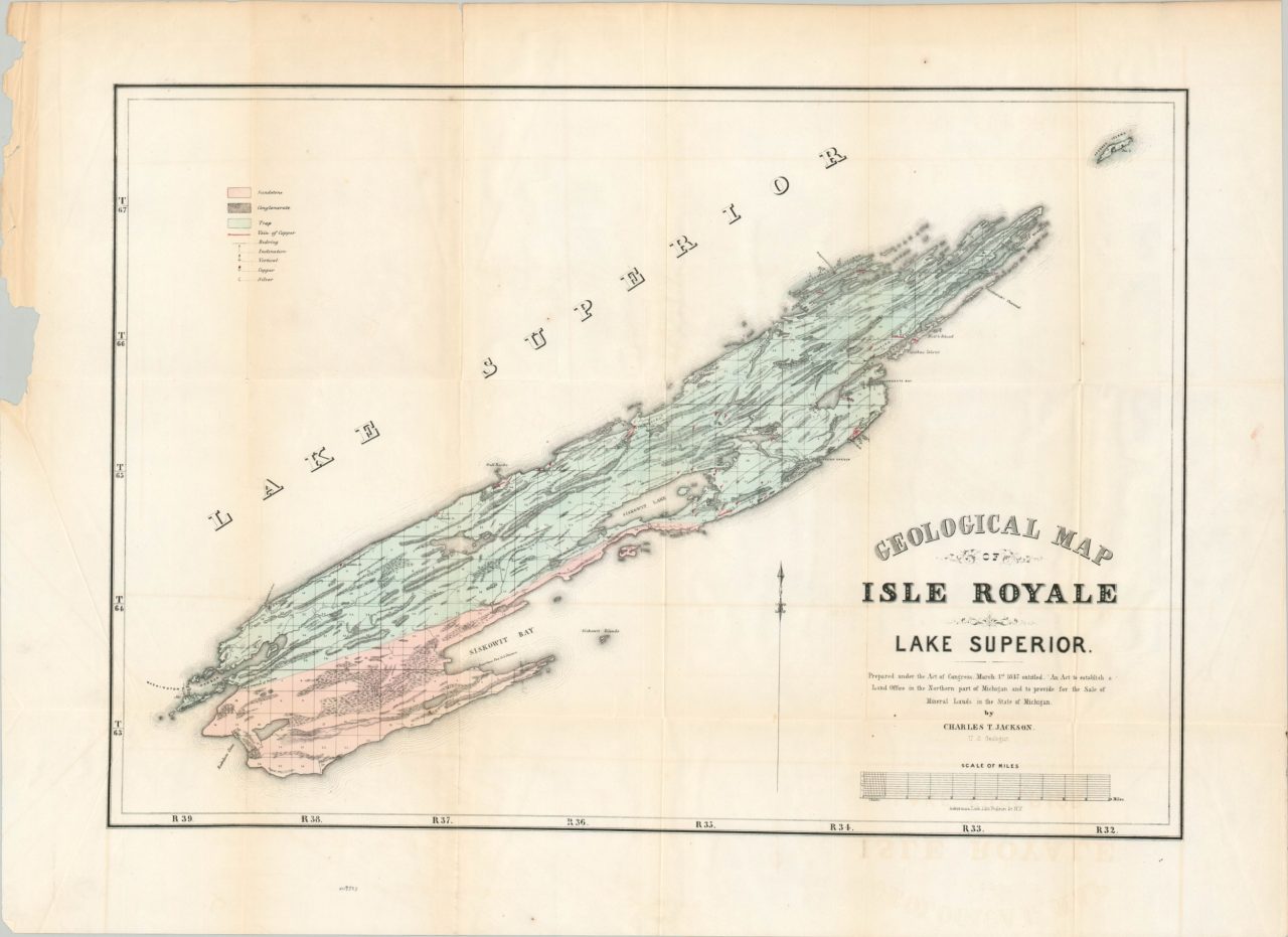 [Geologic Maps of Michigan's Upper Peninsula] - Curtis Wright Maps