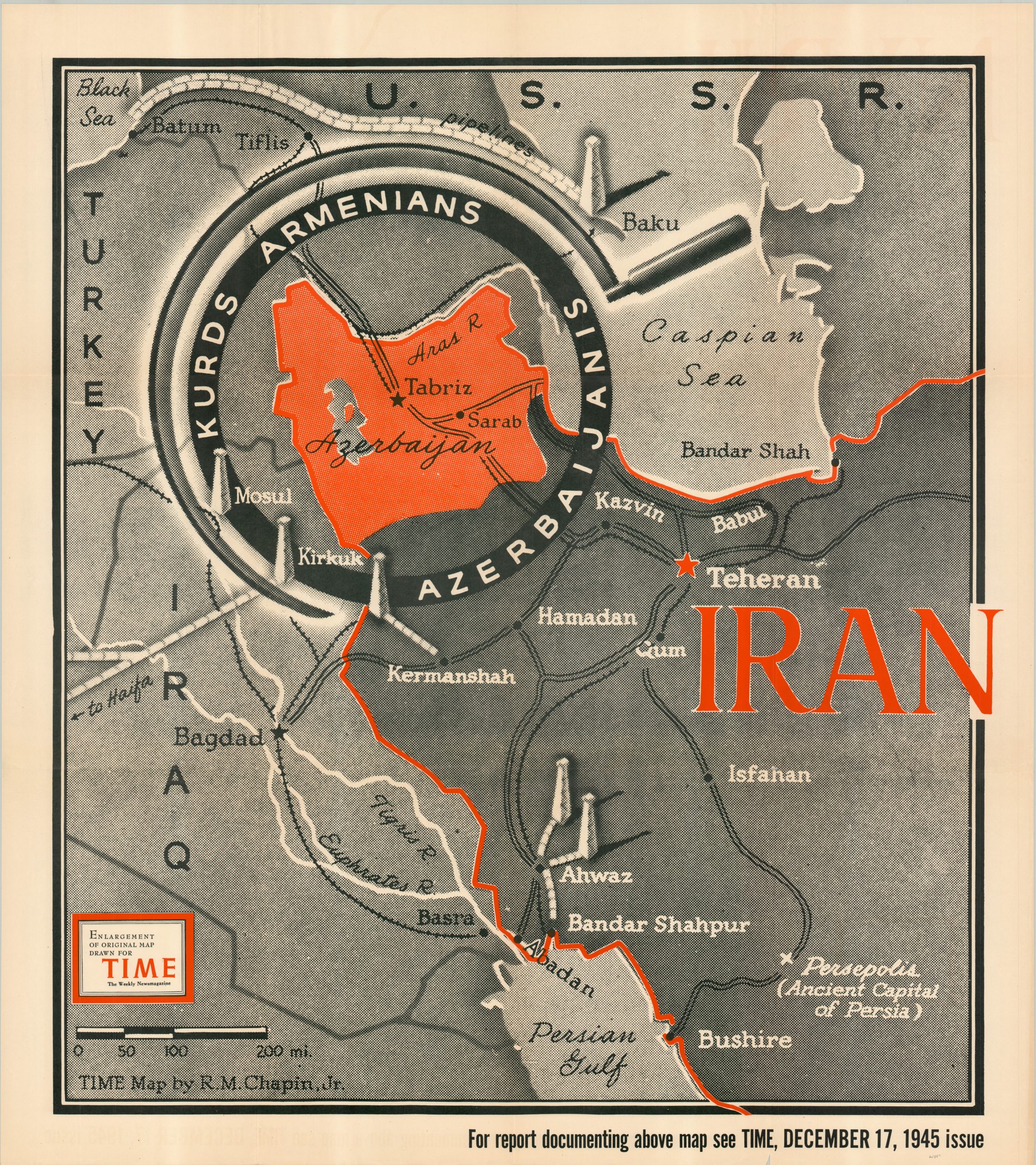 Iran - Curtis Wright Maps