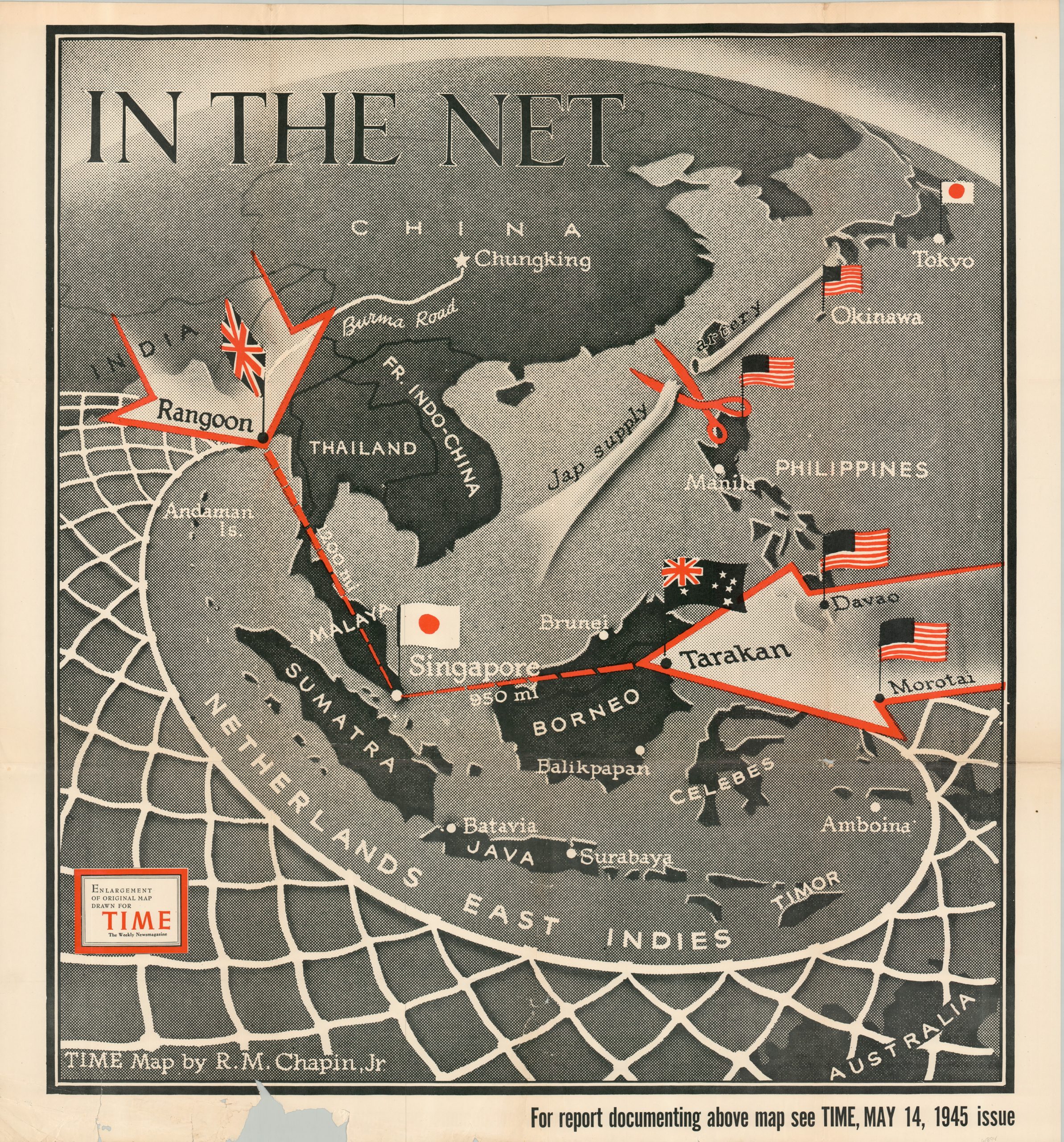 In The Net - Curtis Wright Maps