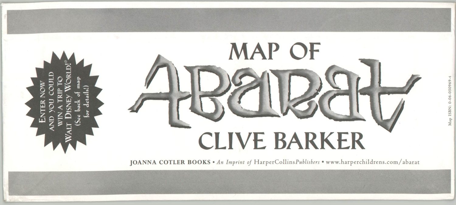 Map of Abarat - Curtis Wright Maps