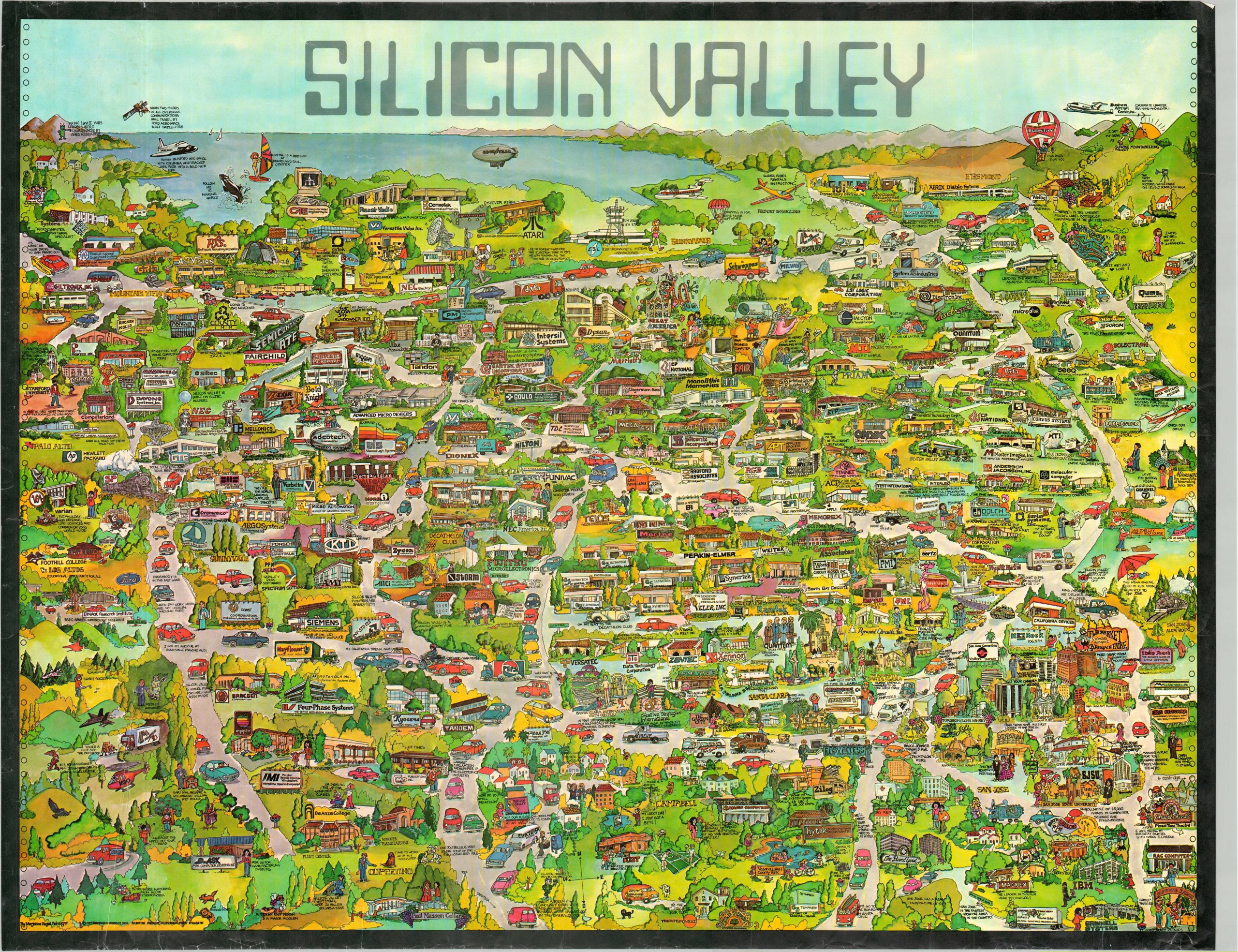 Silicon Valley - Curtis Wright Maps