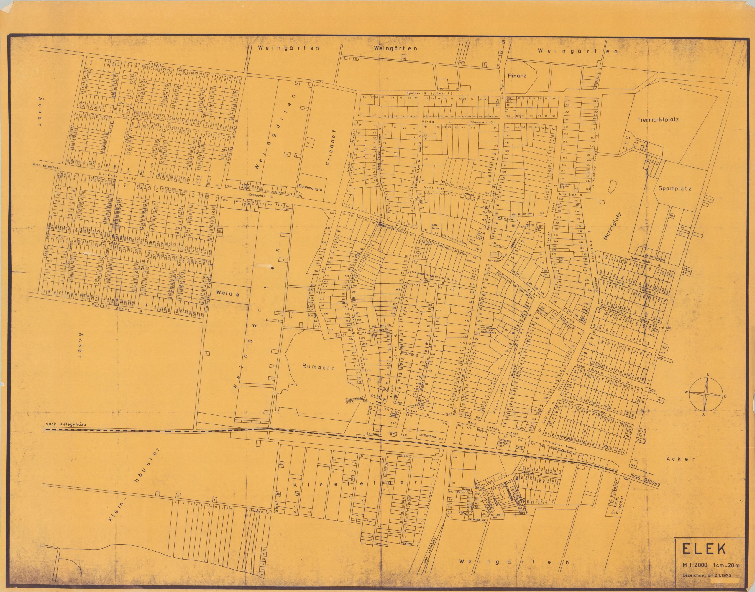 Elek (Hungary) - Curtis Wright Maps