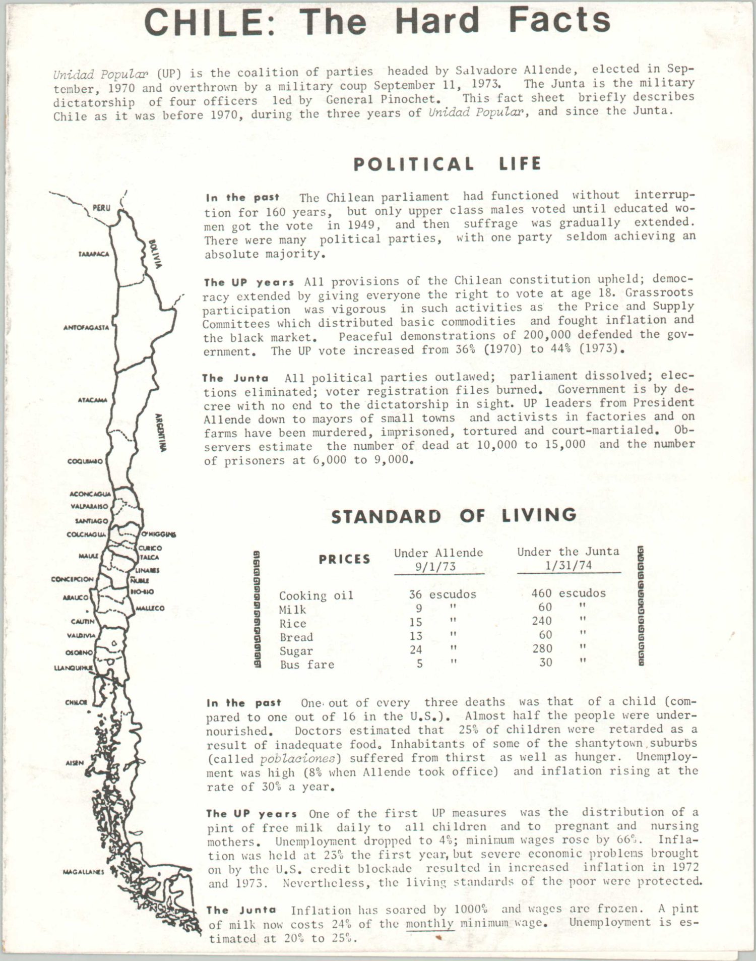 [Collection of 25 Cartographic Handbills and Protest Flyers] - Curtis ...