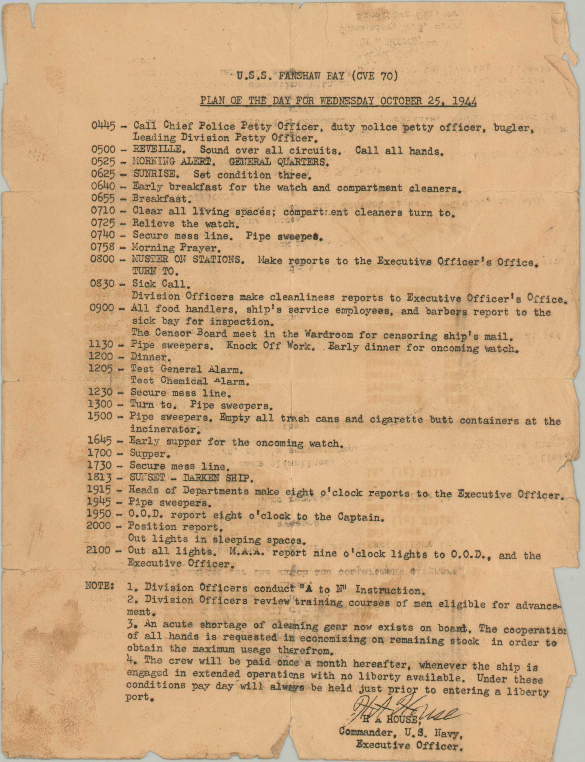 [Account and Manuscript Map of the Battle off Samar] - Curtis Wright Maps