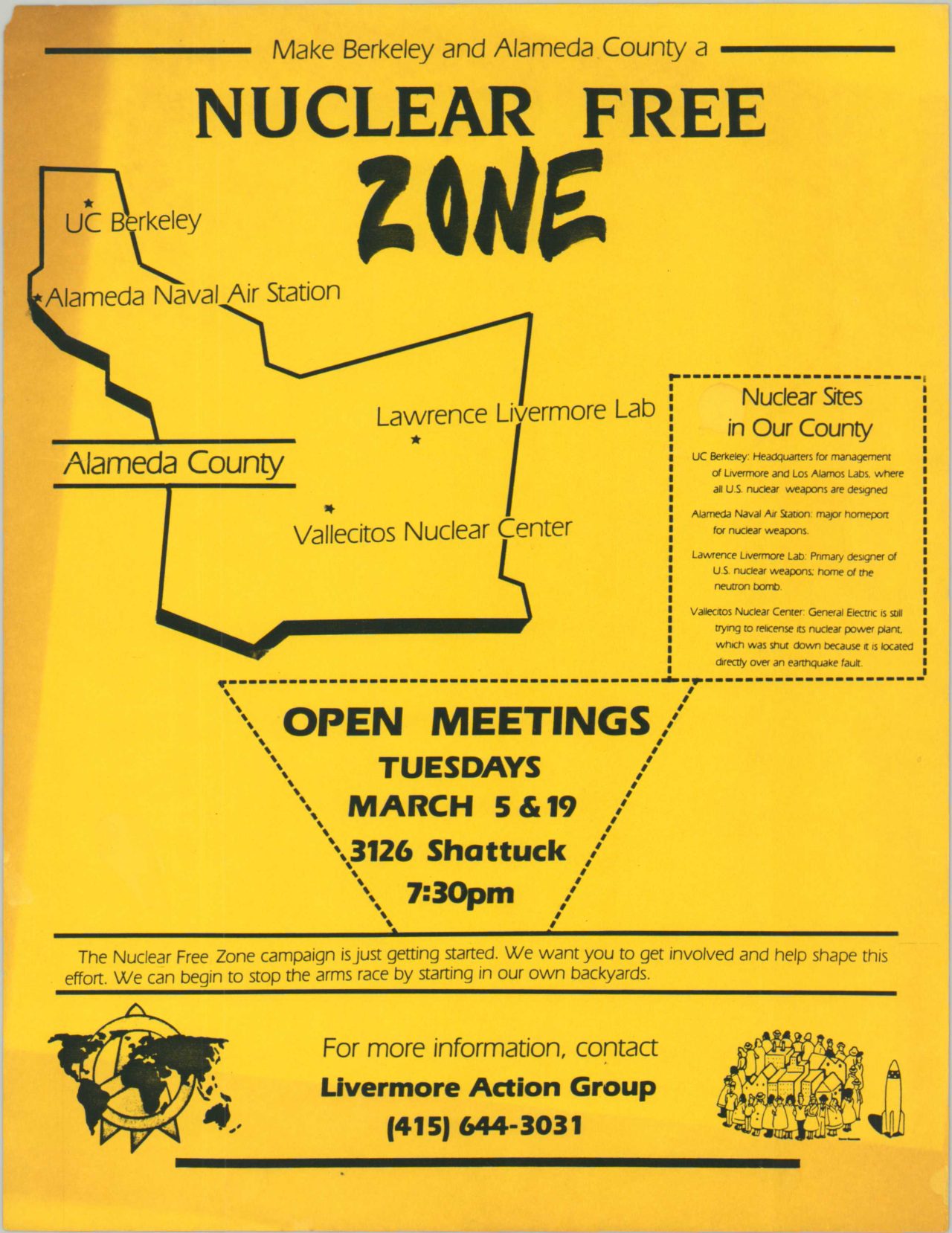 [Collection of 25 Cartographic Handbills and Protest Flyers] - Curtis ...