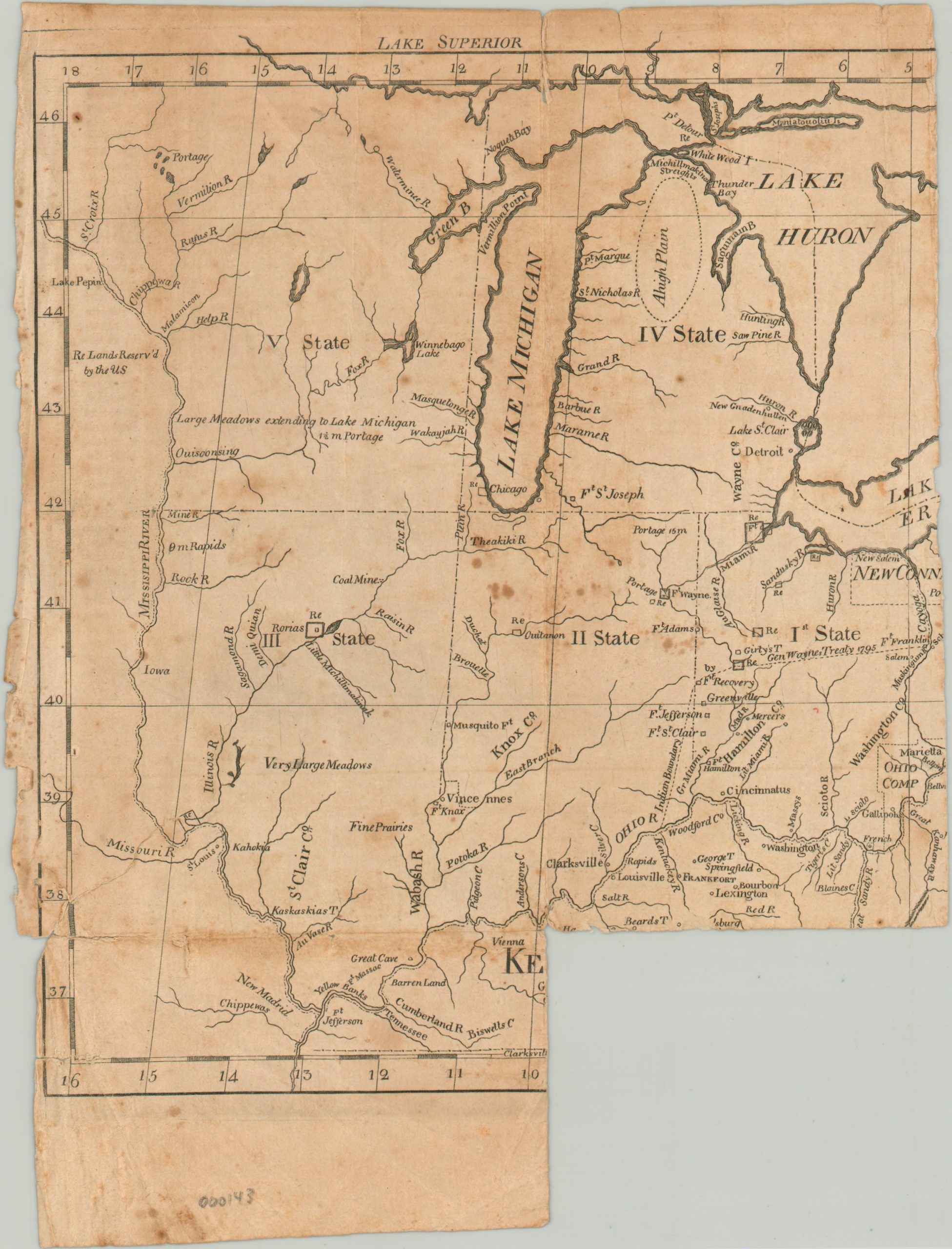 Early Maps Of United States 1804