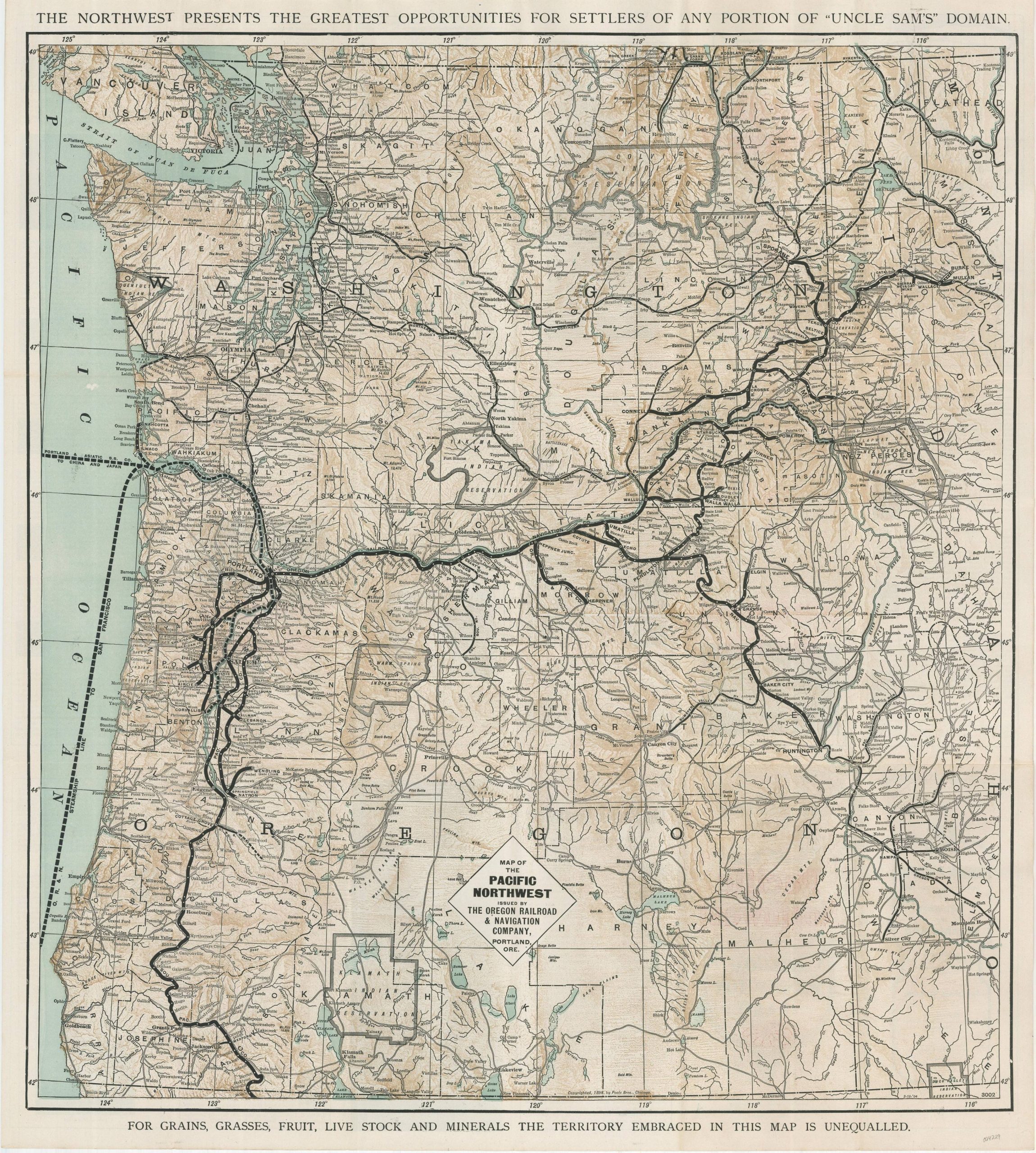 Atlas Of Oregon
