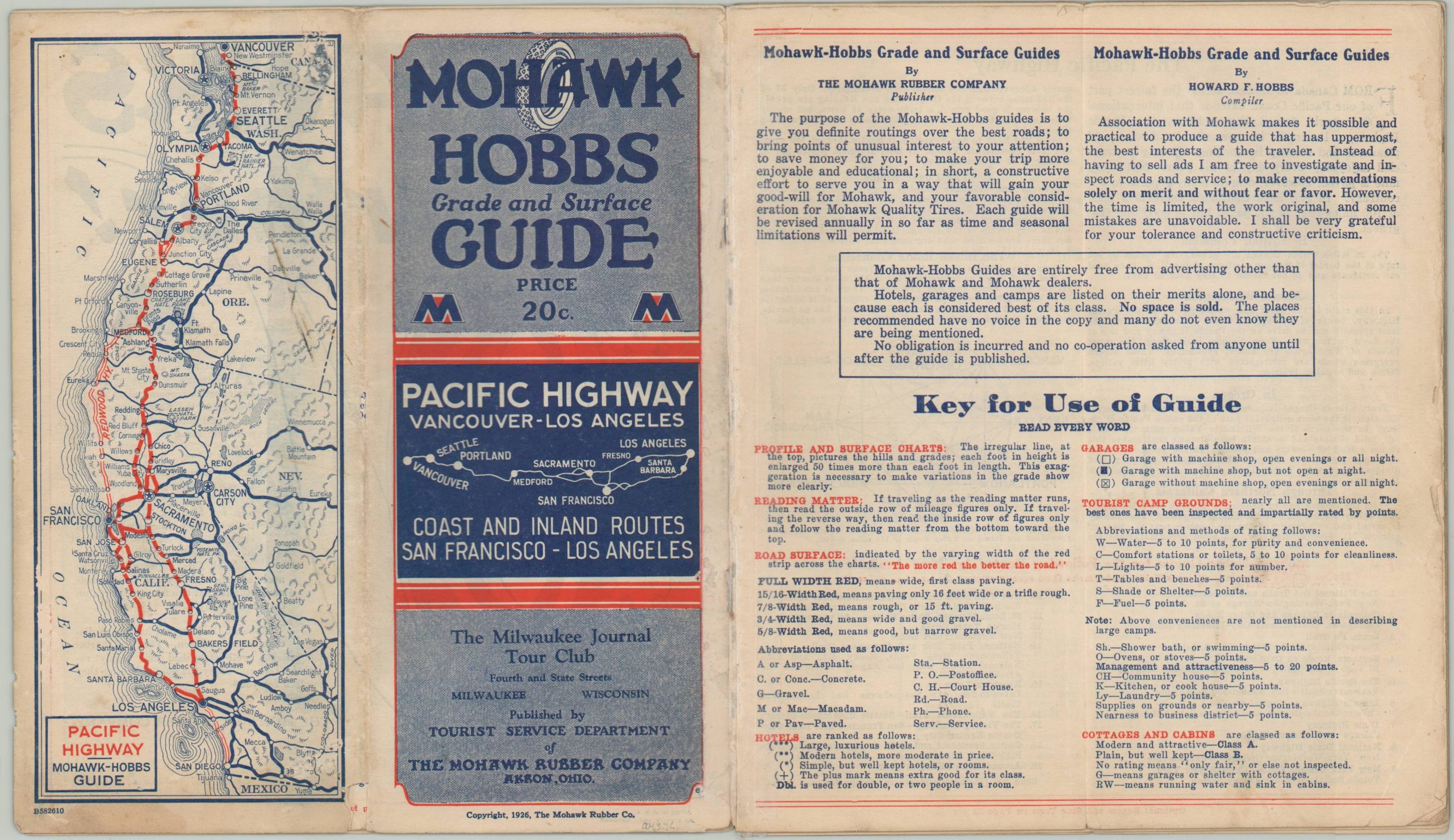 Mohawk-Hobbs Grade and Surface Guide - Pacific Highway Vancouver - Los ...