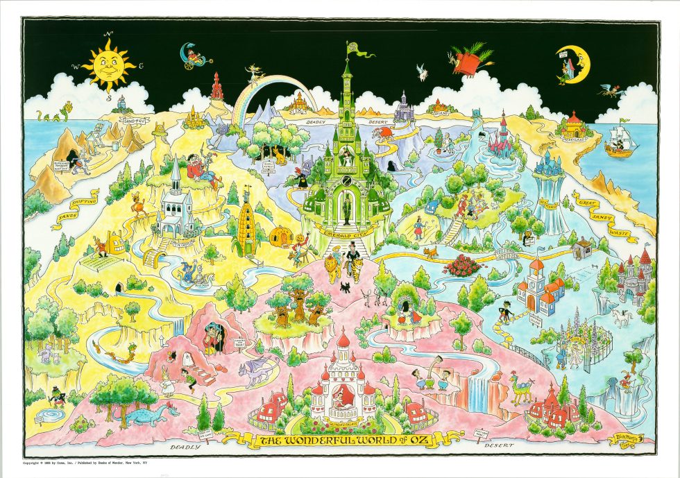 The Wonderful World of Oz - Curtis Wright Maps
