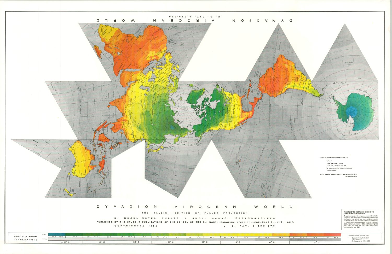 Dymaxion AirOcean World - Curtis Wright Maps